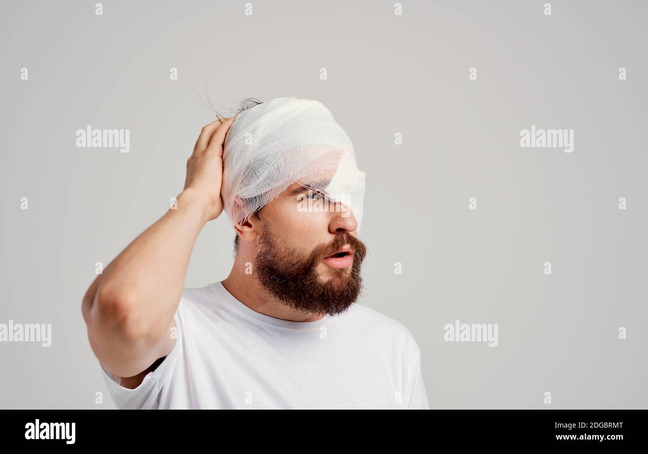 Bandaged Eye High Resolution Stock Photography and Images - Alamy