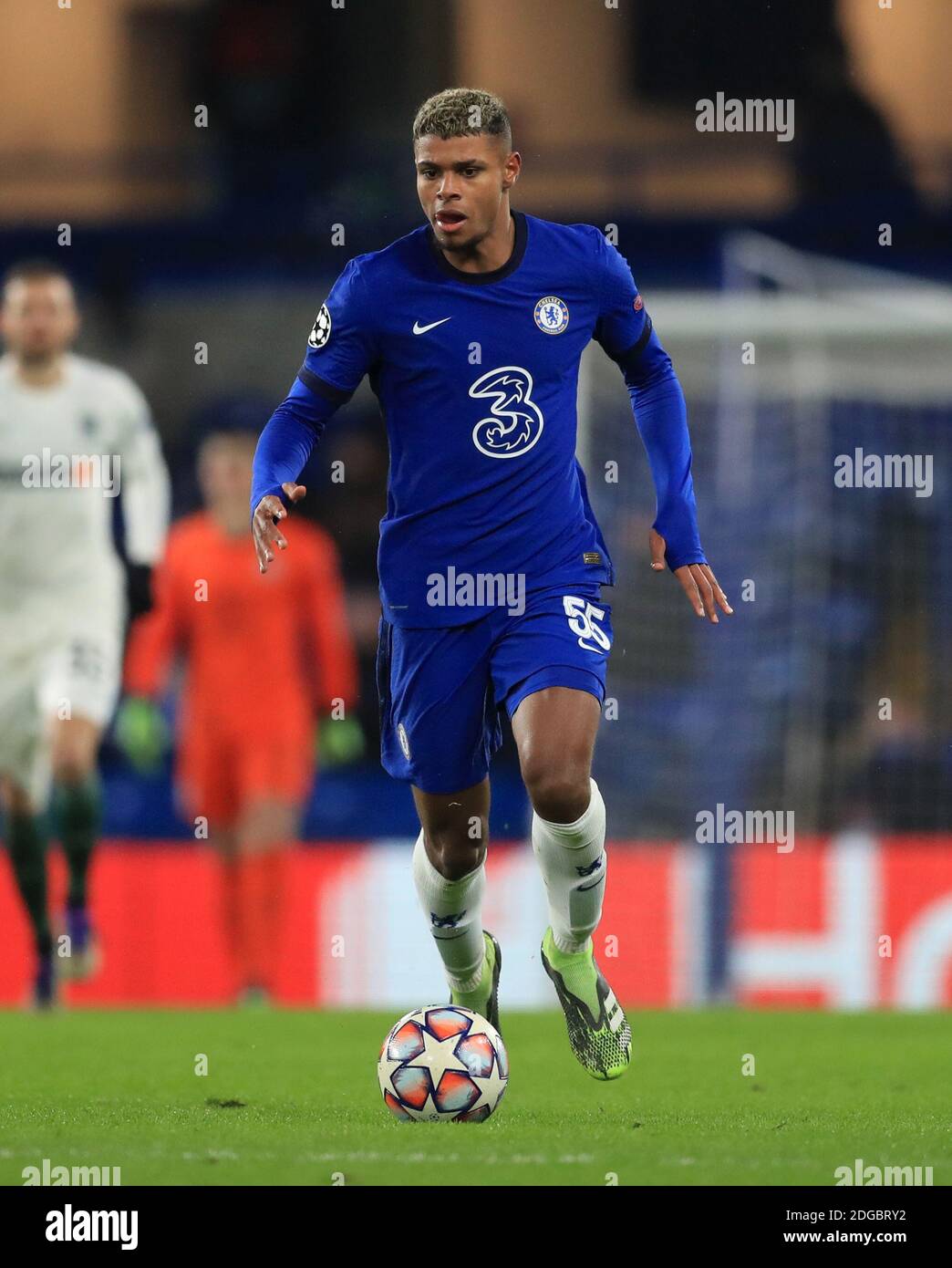 Chelsea's Tino Anjorin during the Champions League match at Stamford ...