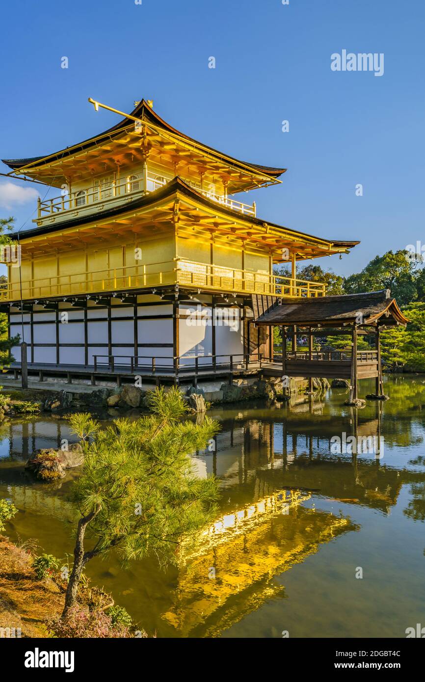 Kinkakuji Golden Pavilion, Kyoto, Japan Stock Photo - Alamy