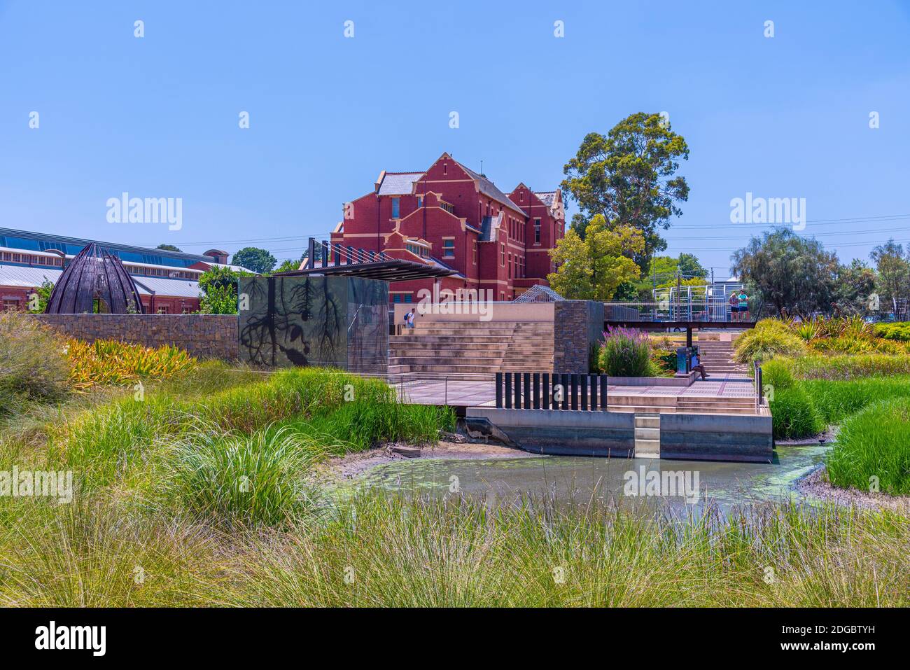 Noel Lothian Hall at Botanic garden in Adelaide, Australia Stock Photo ...