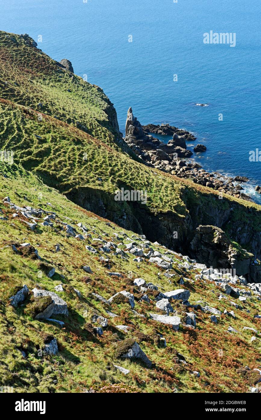 Lundy Island, North Devon, England Stock Photo - Alamy