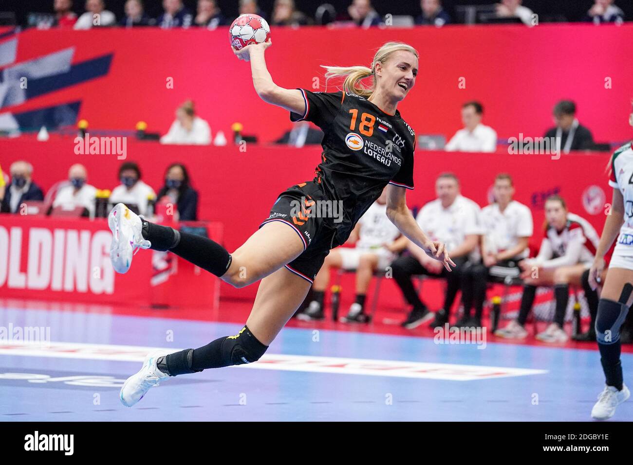 KOLDING, DENMARK - DECEMBER 8: Kelly Dulfer of Netherlands during the ...