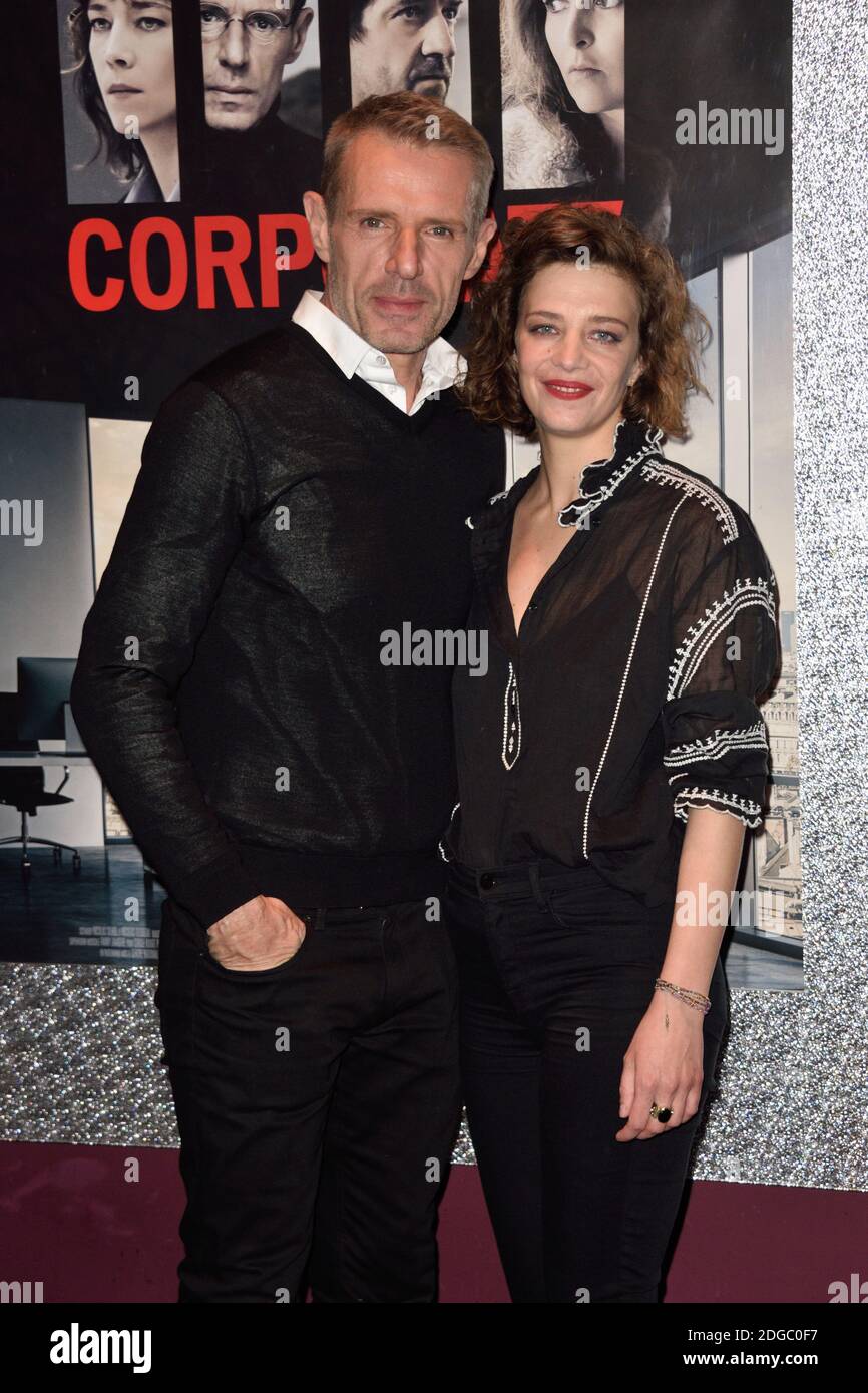 Lambert Wilson, Celine Sallette assistent a la premiere de Corporate a ...