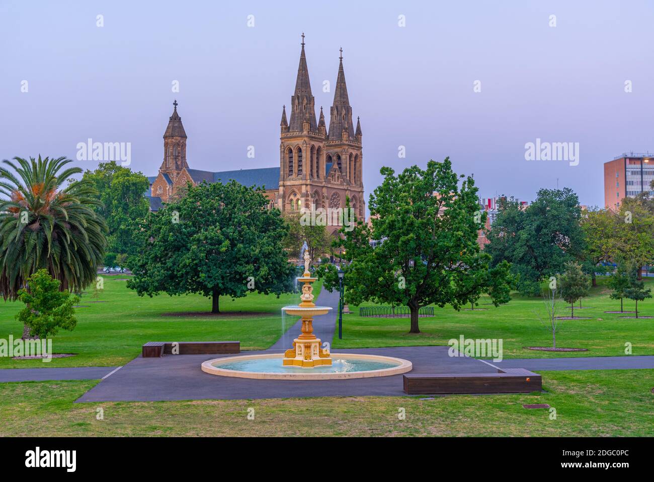 St peters cathedral pennington gardens hi-res stock photography and ...