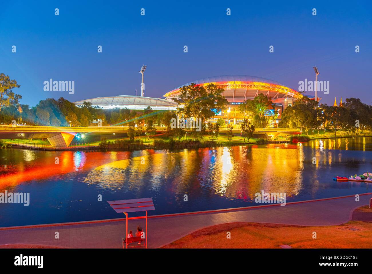 River torrens adelaide sunset hi-res stock photography and images - Alamy