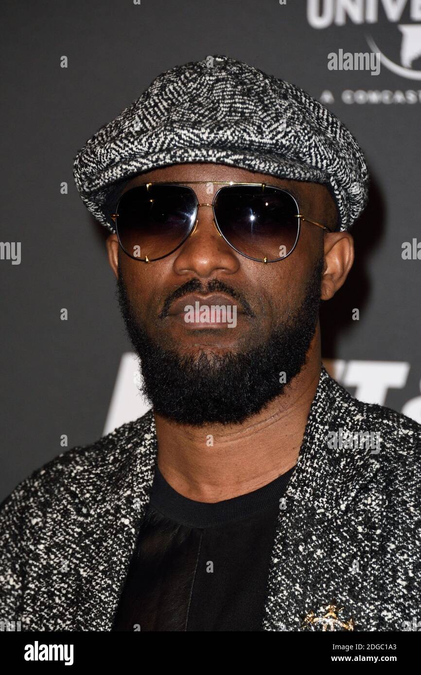 Fally Ipupa attending 'Fast & Fourious 8' Paris Premiere at Le Grand ...