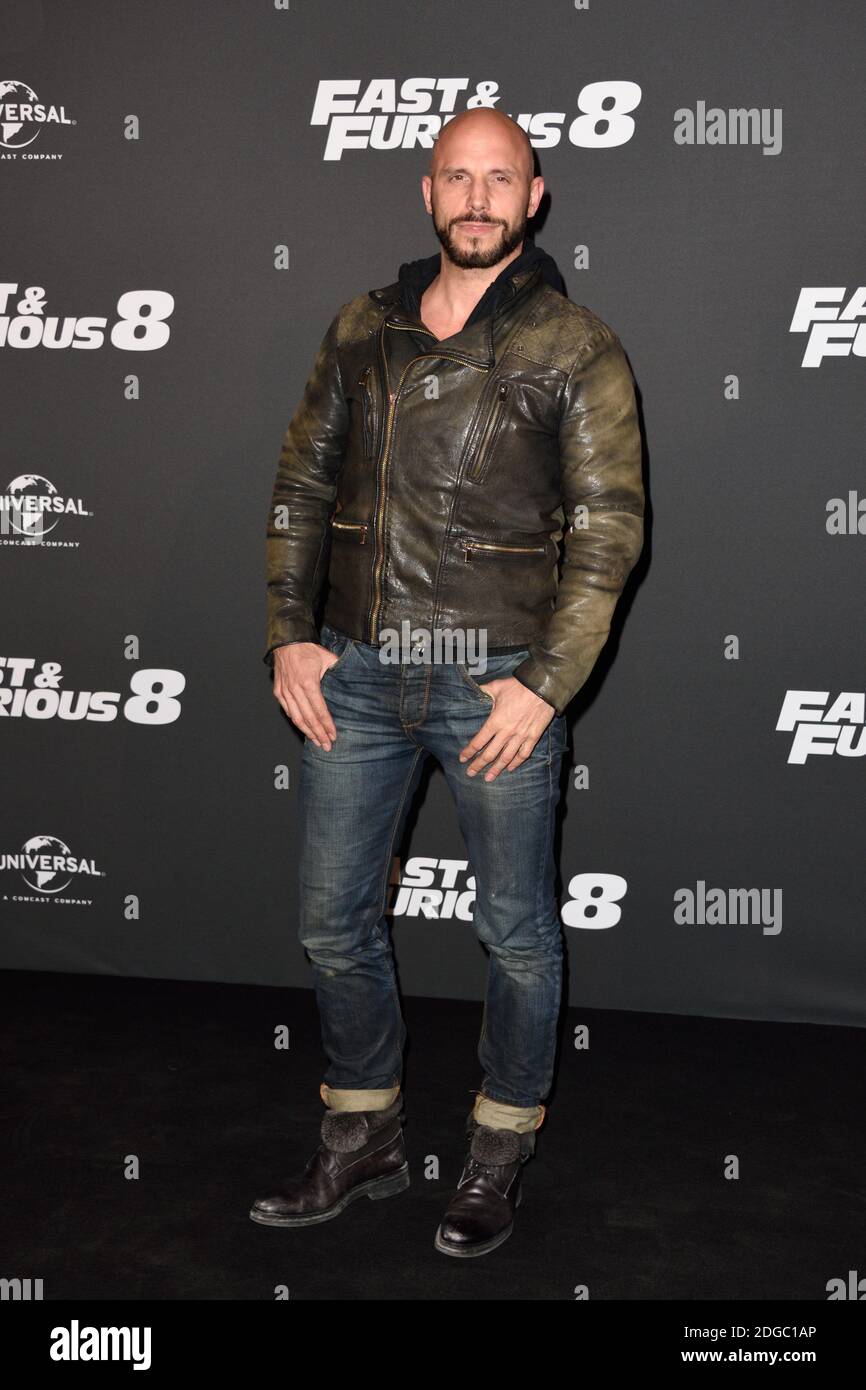 David Ban attending 'Fast & Fourious 8' Paris Premiere at Le Grand Rex ...