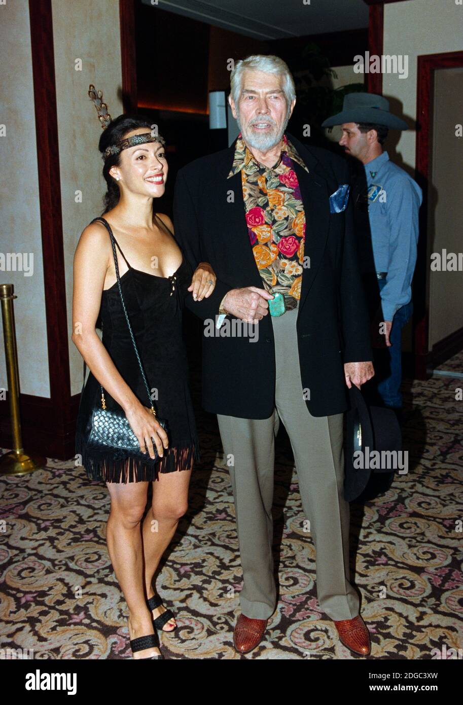 ARCHIVE: LOS ANGELES, CA. August 12, 1995: Actor James Coburn & Paula ...