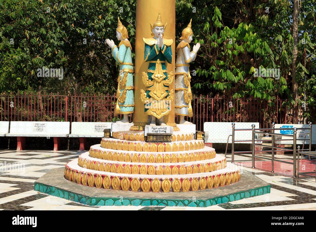 Nats Buddhist Guardian ghosts Stock Photo - Alamy