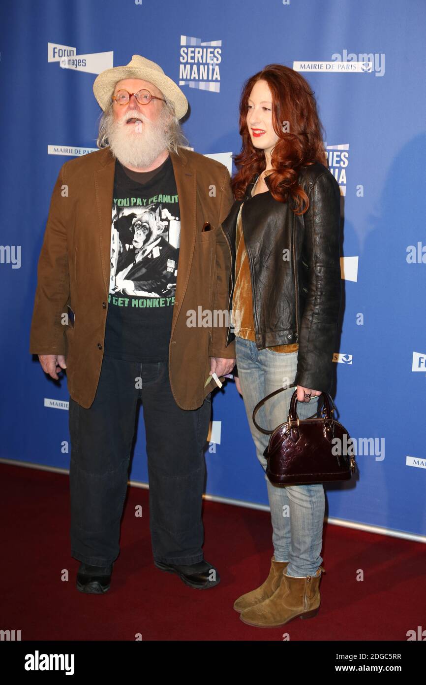 Albert Delpy and guest attending the Festival Serie Mania Opening Night ...