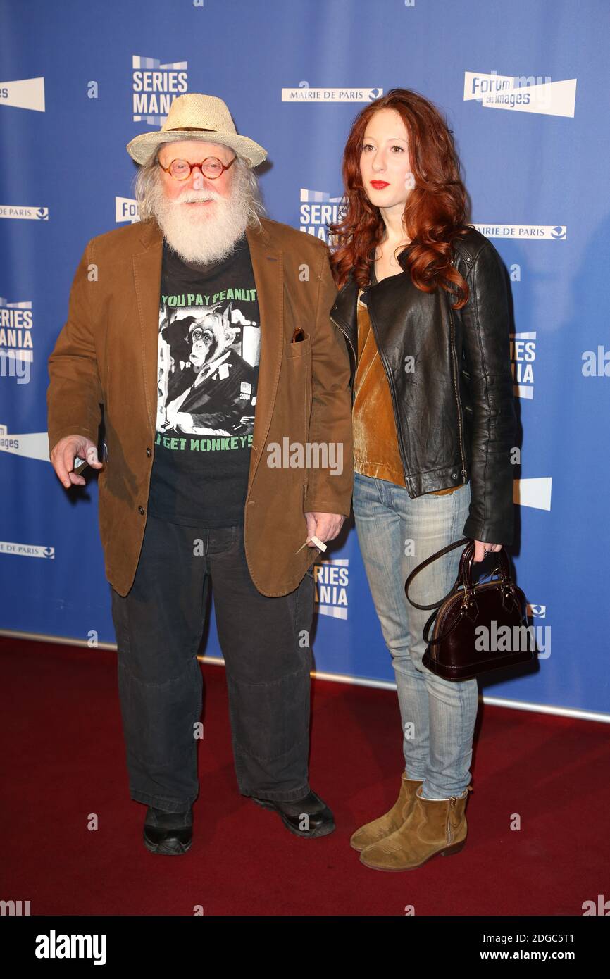 Albert Delpy and guest attending the Festival Serie Mania Opening Night ...