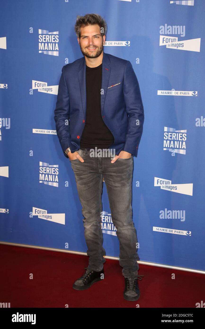 Clement Manuel attending the Festival Serie Mania Opening Night, at Le ...