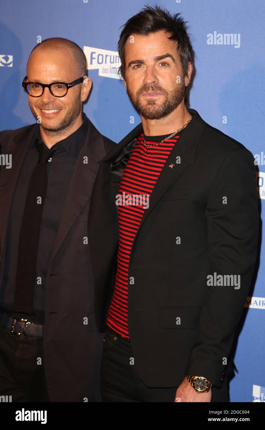 Damon Lindelof and Justin Theroux attending the Festival Serie Mania ...