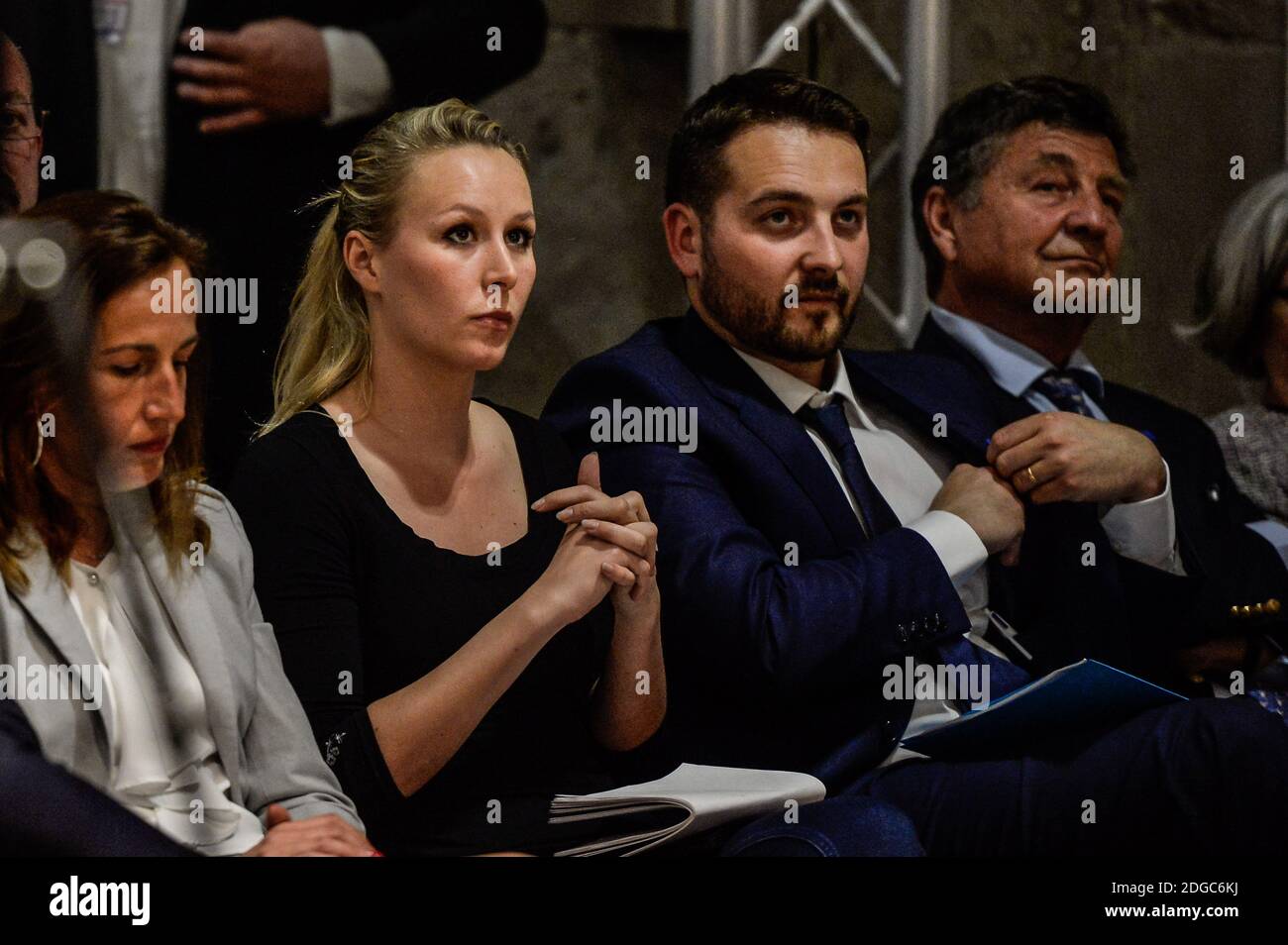 Far-right National Front (FN) MP Marion Marechal-Le Pen, niece of FN's president Marine Le Pen ...