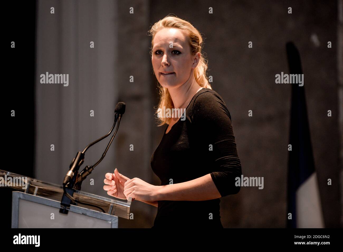 Niece of marine le pen hi-res stock photography and images - Alamy