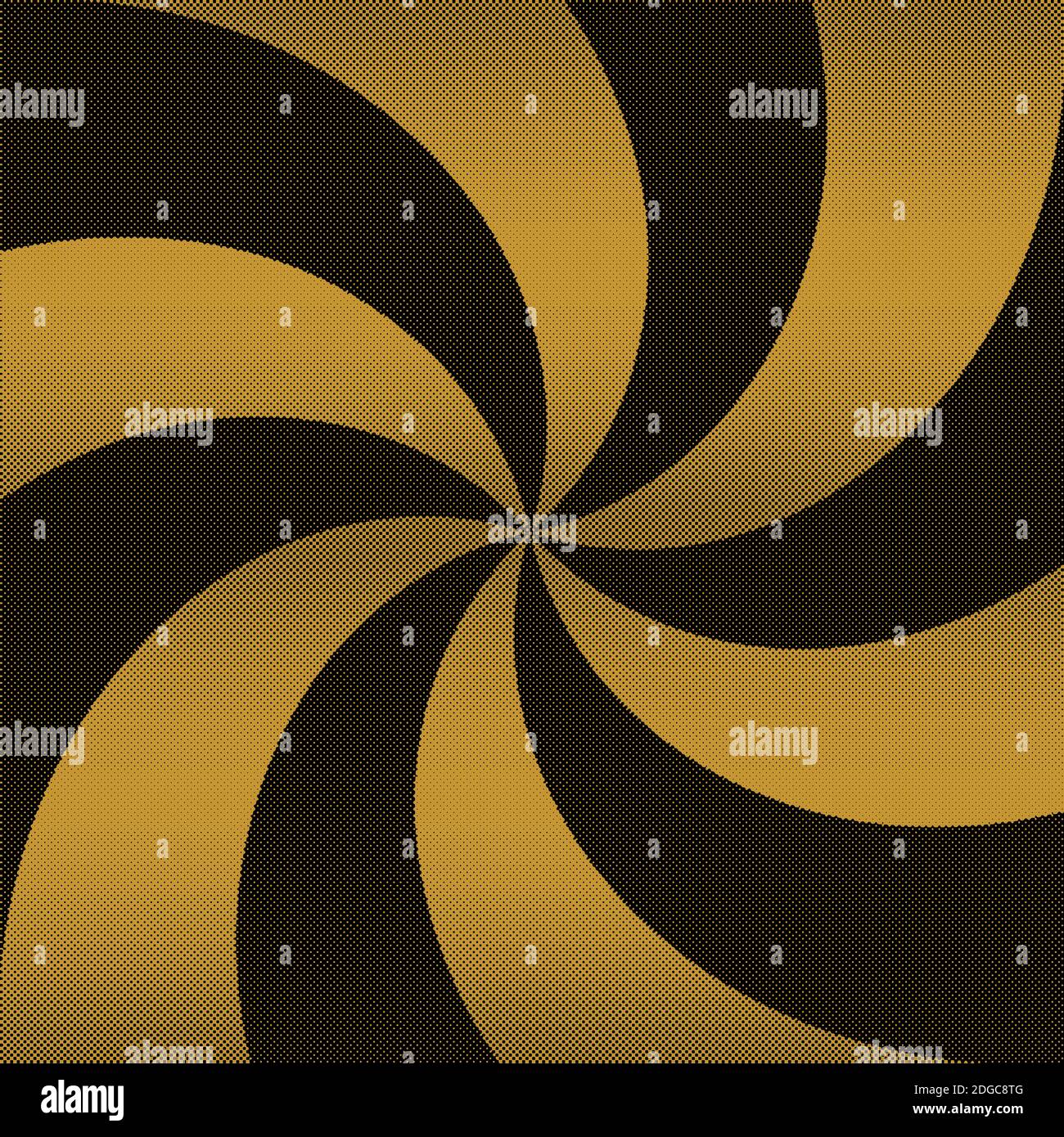 Gold Swirl Background