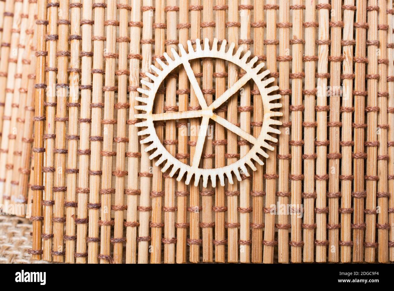 Gear wheel as The concept of mechanism and engineering Stock Photo - Alamy