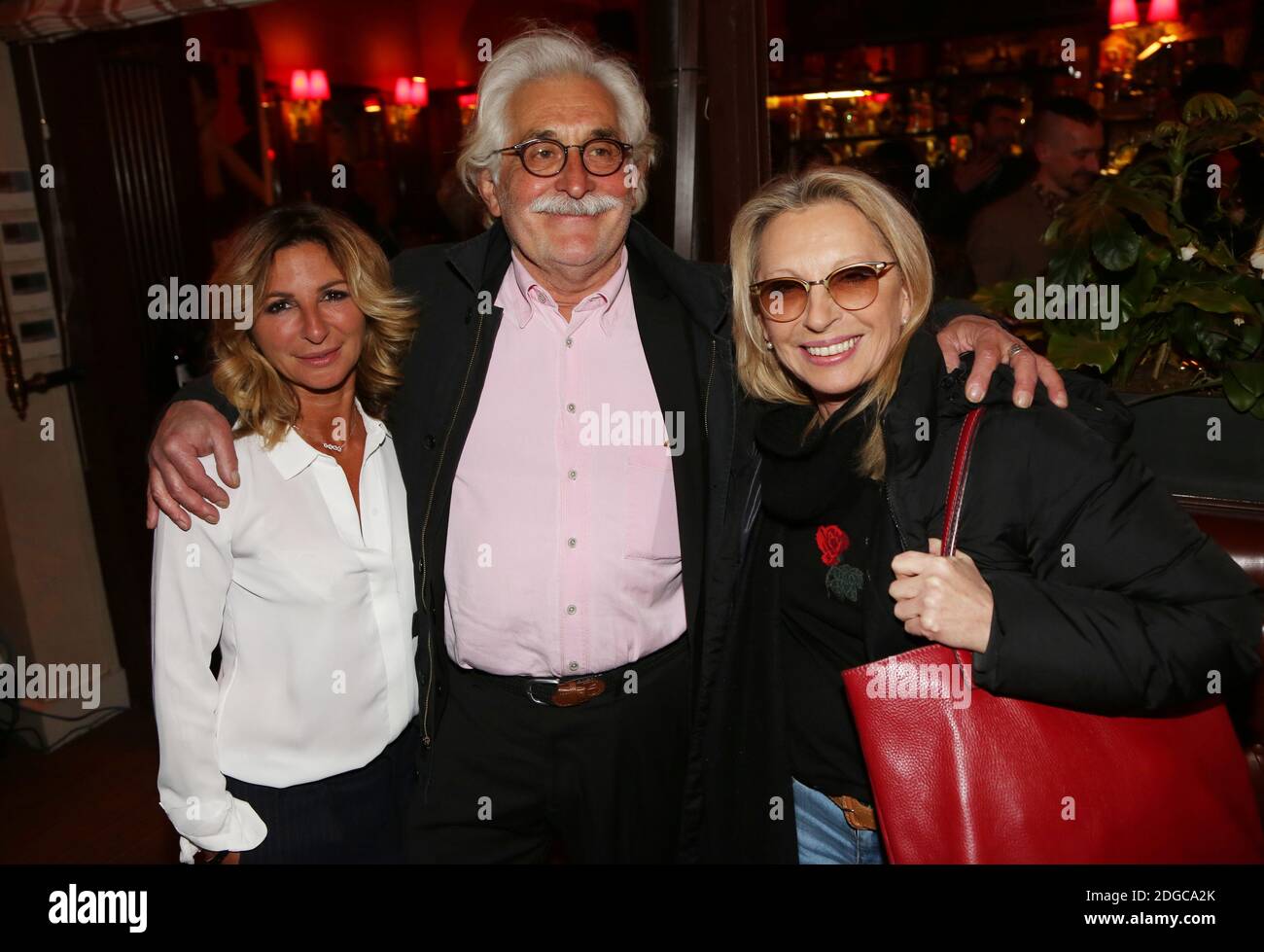 Sarah Guetta, Veronique Sanson and her husband Christian Meilland ...