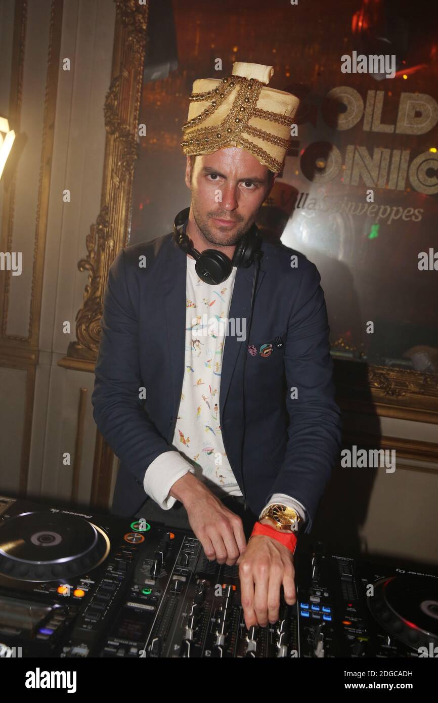 Alex Pan attending the Villa Schweppes launch party held at Marois ...