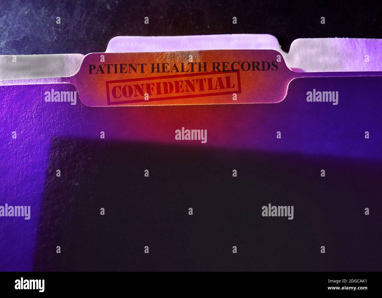 Confidential label hi-res stock photography and images - Alamy