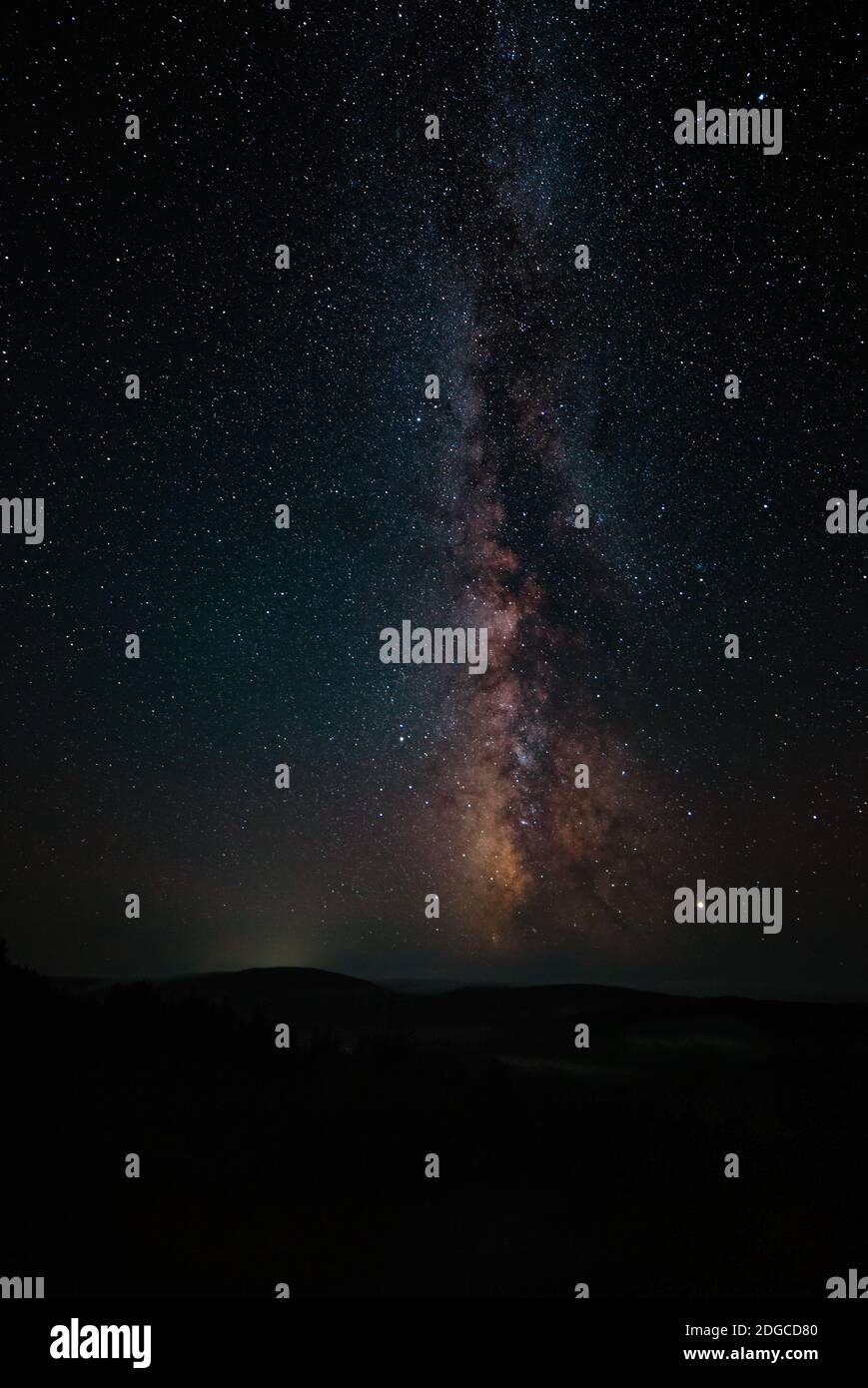 Colorful milky way hi-res stock photography and images - Alamy