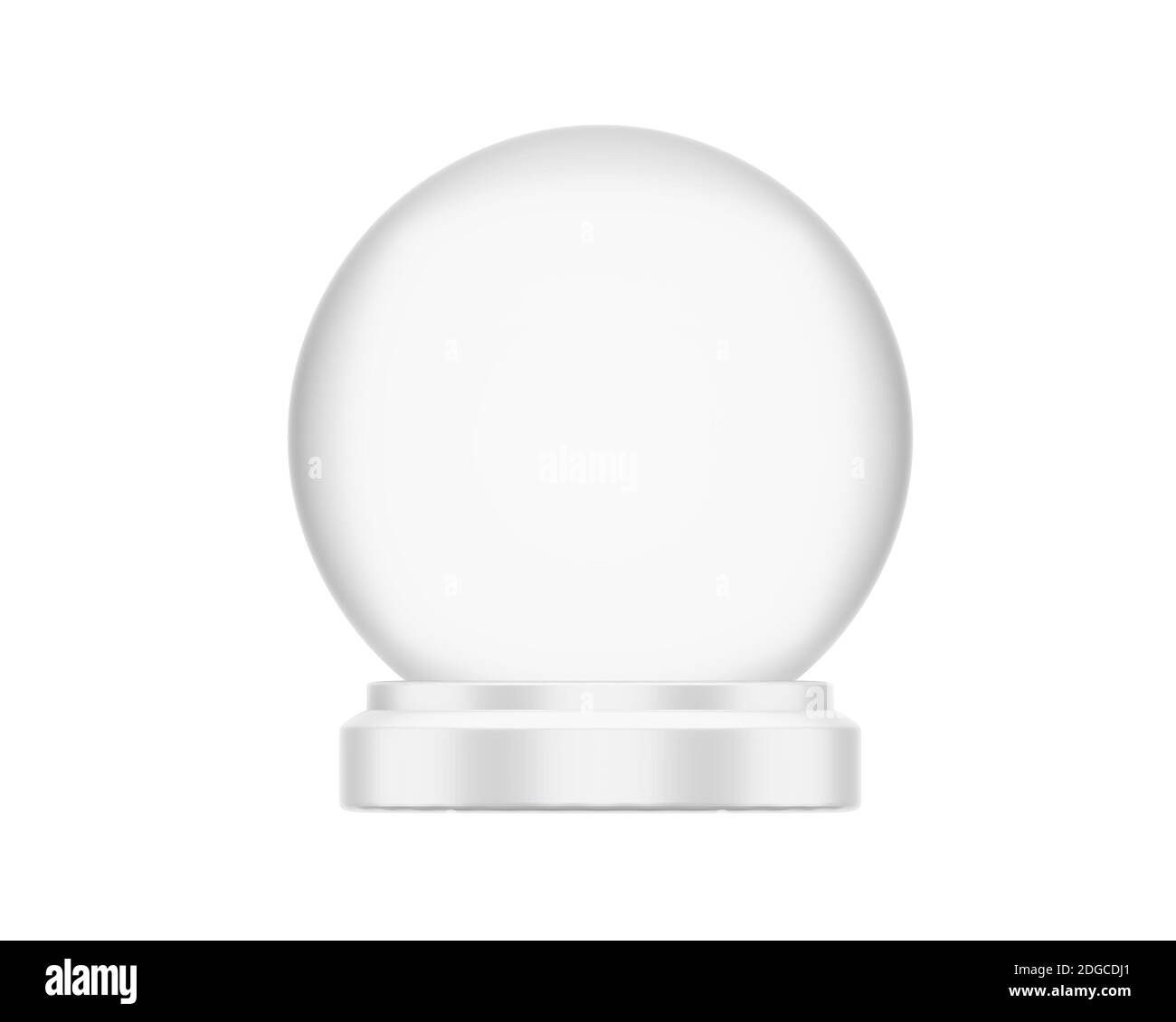 Empty snowballs snow globe hi-res stock photography and images - Alamy