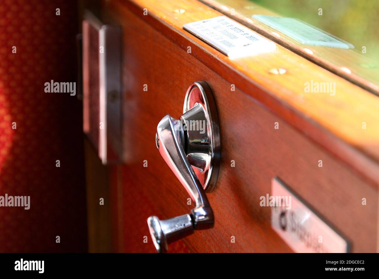 Historical window crank Stock Photo - Alamy