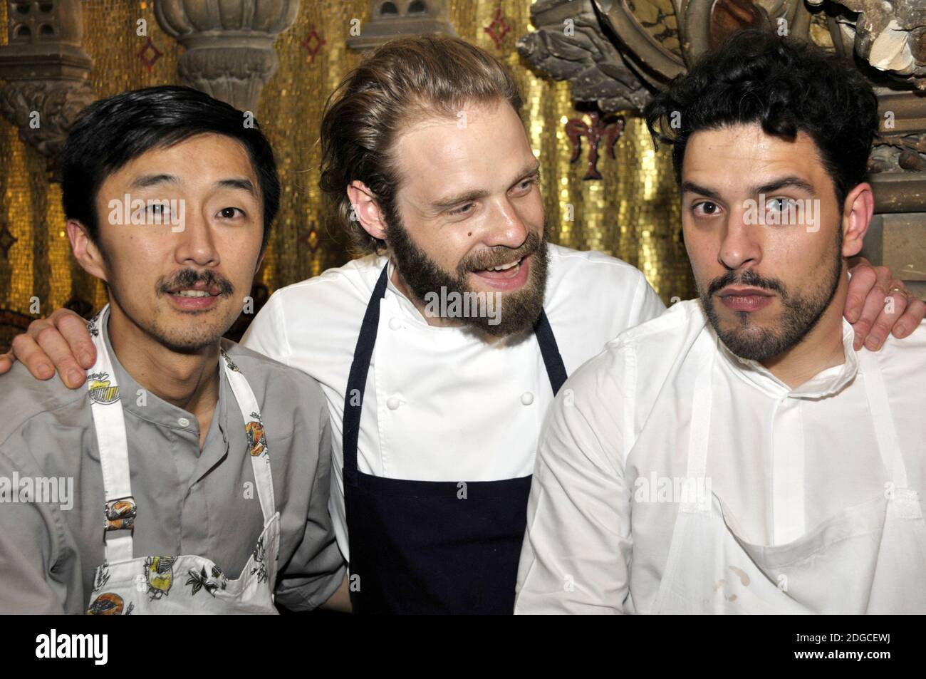EXCLUSIVE. Chefs Sven Chartier (Saturne), Simone Tondo (Tondo) et ...