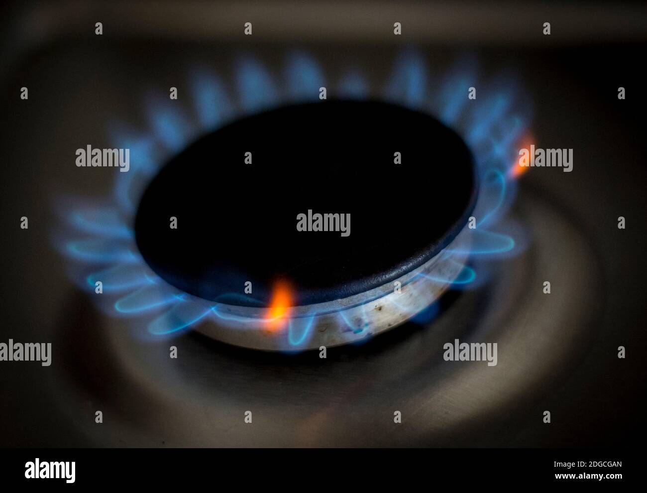 File photo dated 12/08/17 of a gas ring on a home cooker in London. A ...