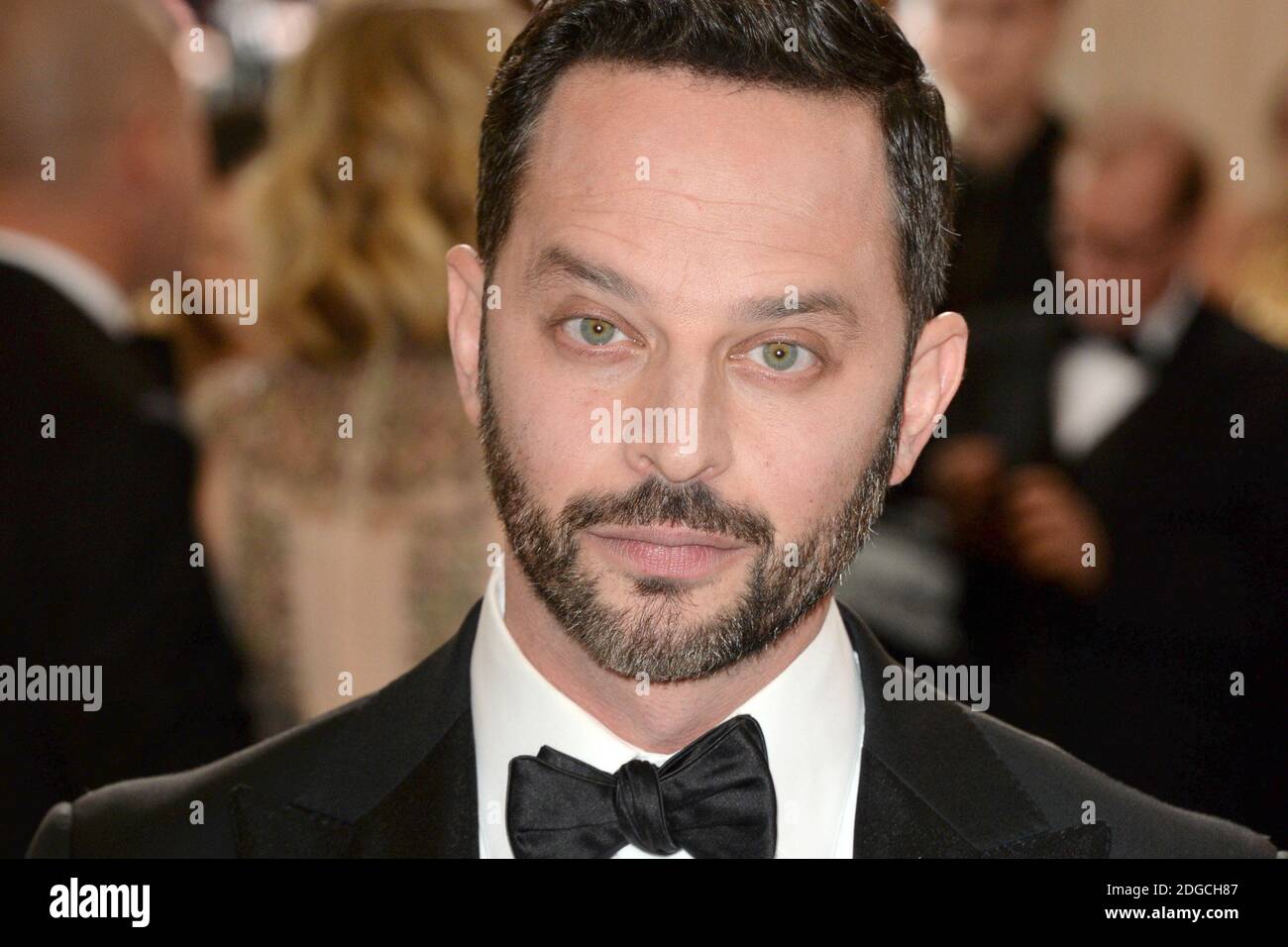 Nick Kroll arriving on the red carpet at the Costume Institute Benefit ...