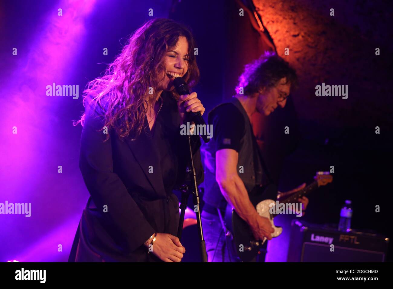 Chanez Showcase held At Le Sentier des Halles, in Paris, France, on ...