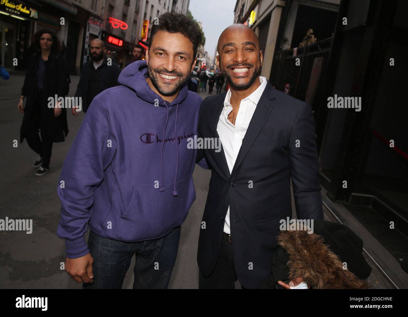 Exclusif - Jean-Rachid et Stomy Bugsy assistent a la Generale de la ...