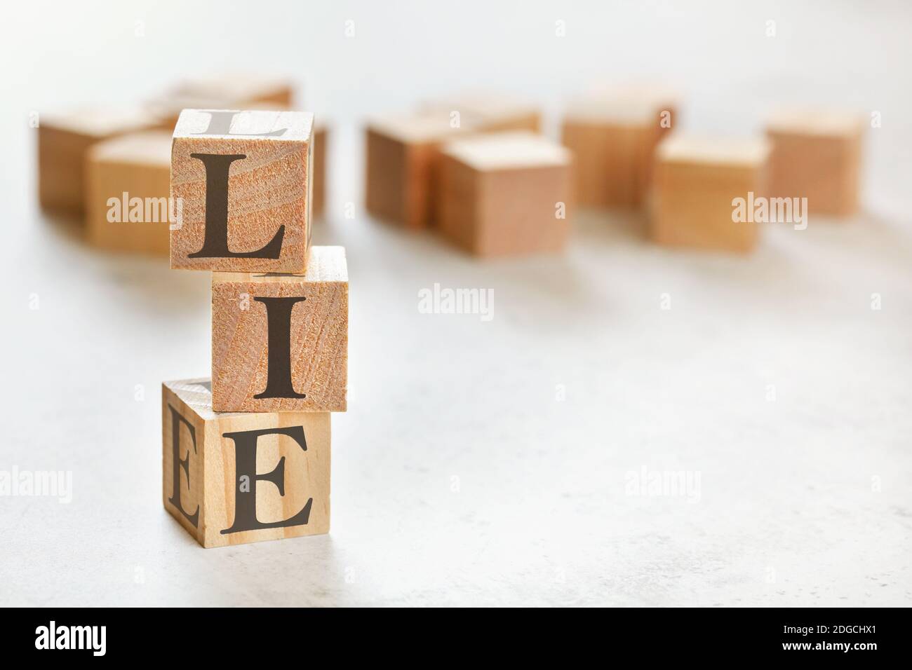 Lie word hi-res stock photography and images - Alamy