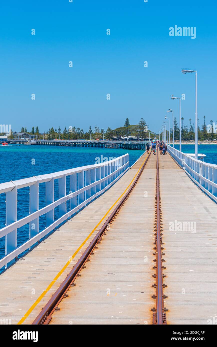 Busselton jetty aerial hi-res stock photography and images - Alamy