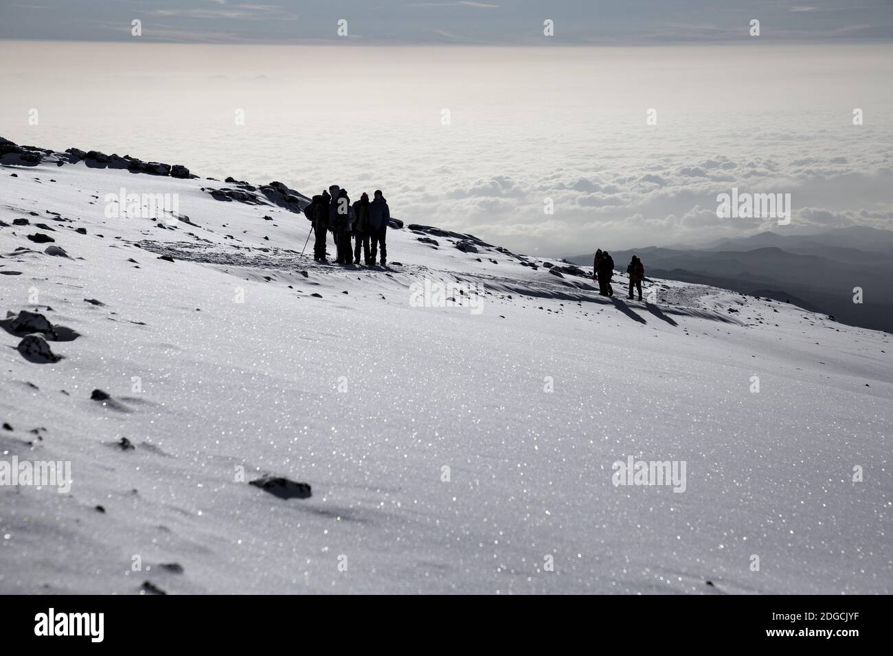 Trekking team hi-res stock photography and images - Alamy