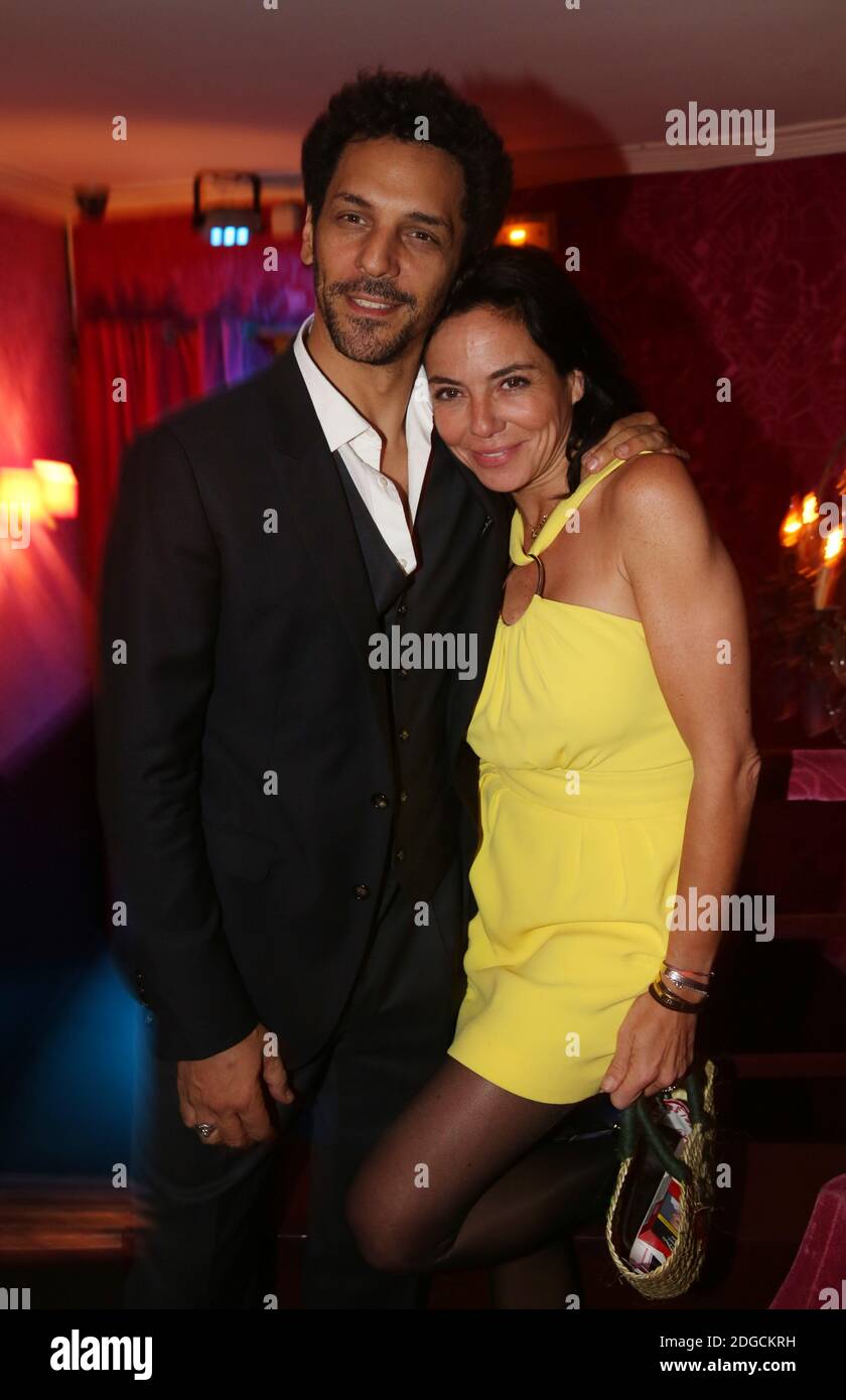 Tomer Sisley and her girlfriend Sandra Zeitoun de Matteis attending a ...