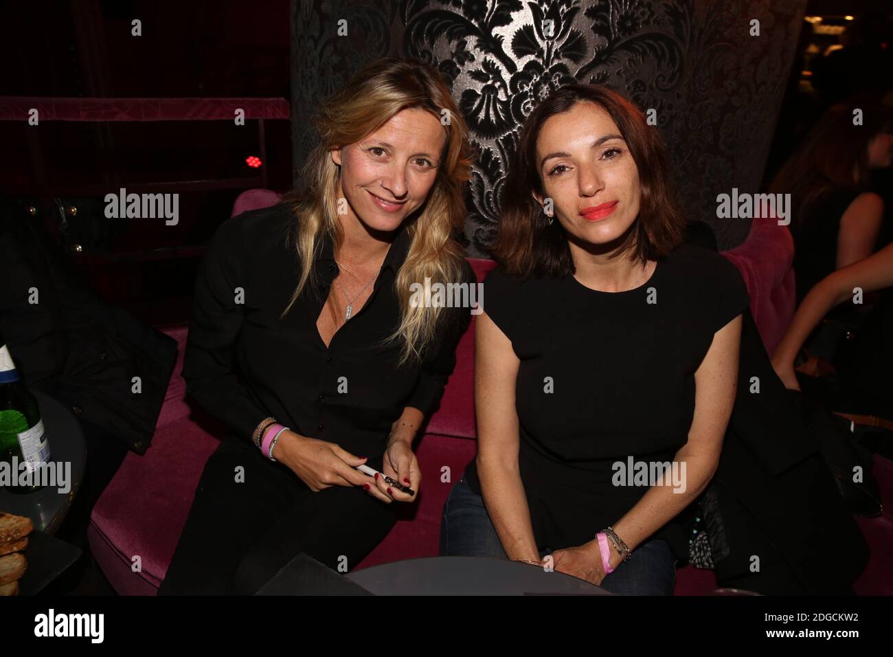 Sarah Lavoine and Aure Atika attending a party to celebrate Sandra ...