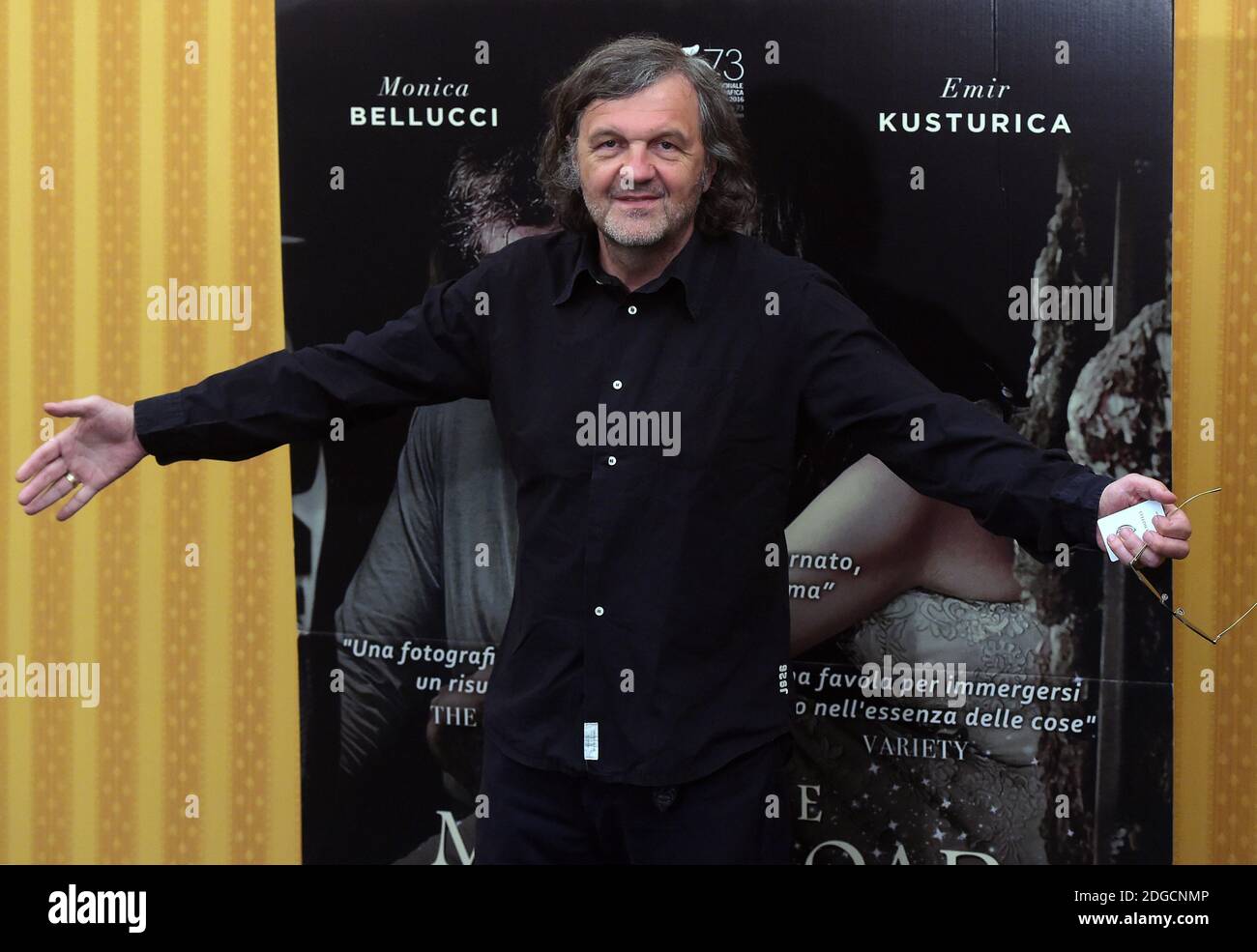 Serbian director Emir Kusturica attends the photocall of the film ‘On ...