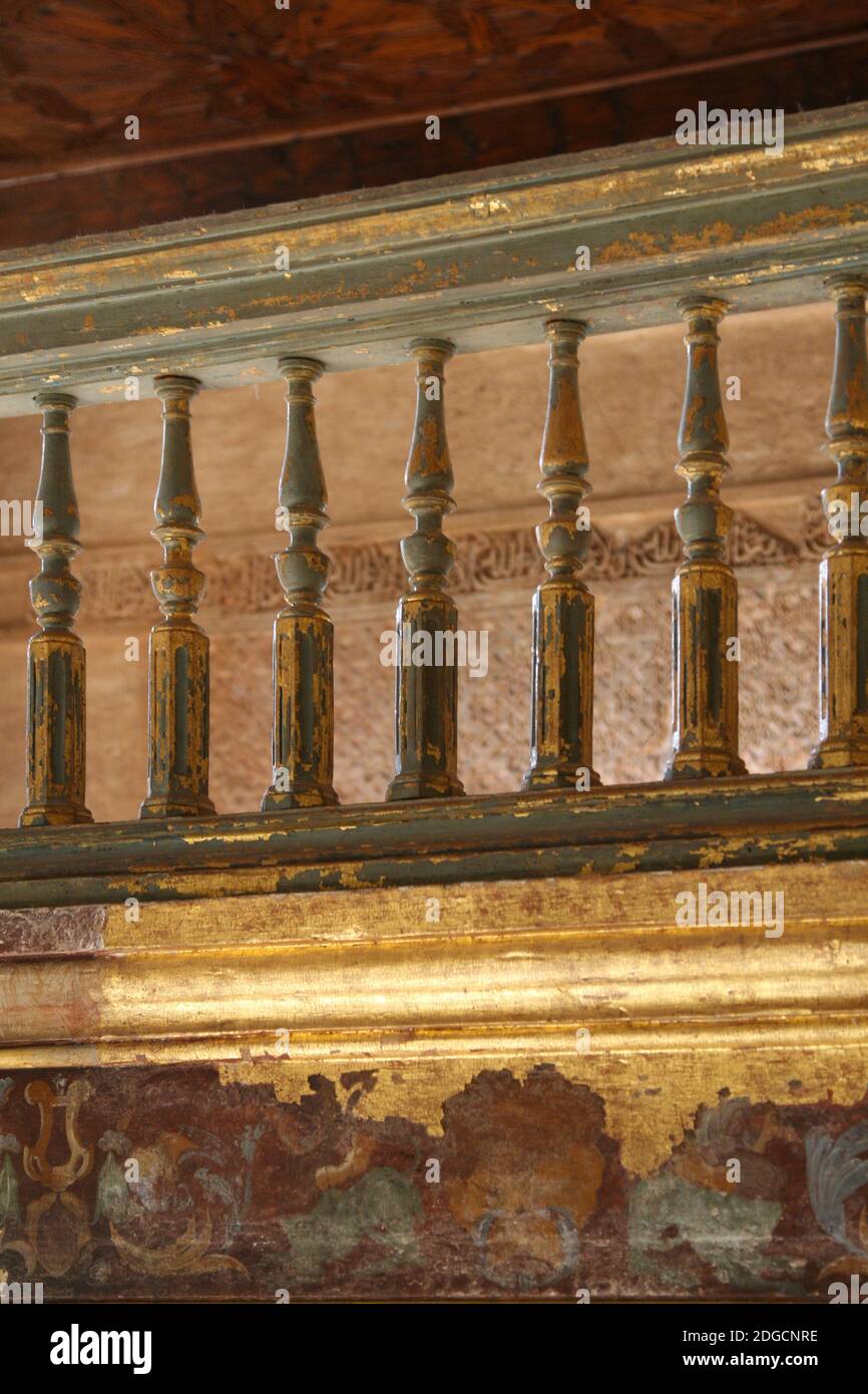 Gold railing hi-res stock photography and images - Alamy