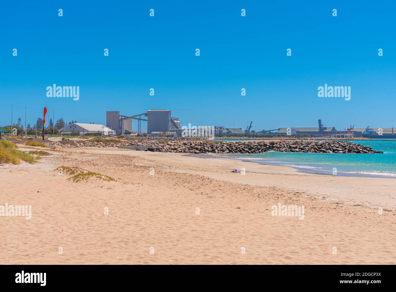 Cityscape with a beach at Geraldton, Australia Stock Photo - Alamy