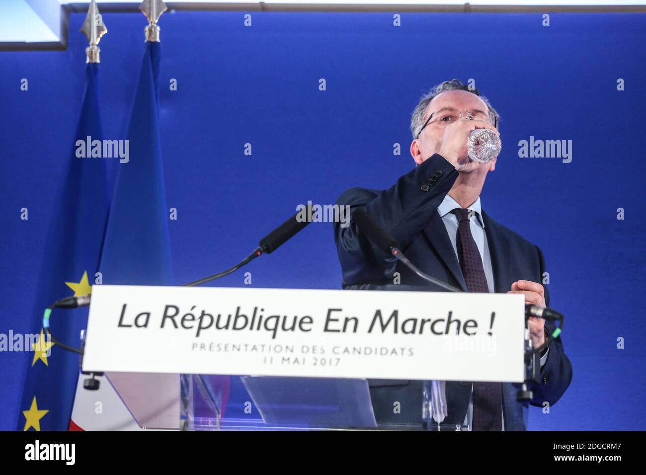 Richard Ferrand the secretary-general of Macron's Republic on the Move ...