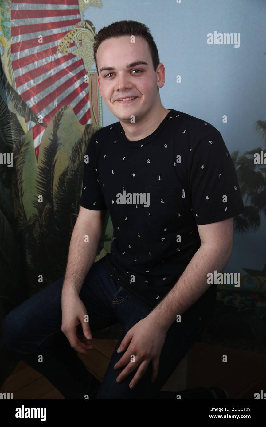 Maxime Tabart lors de la soiree d'ouverture du Pop Up Store ephemere ...