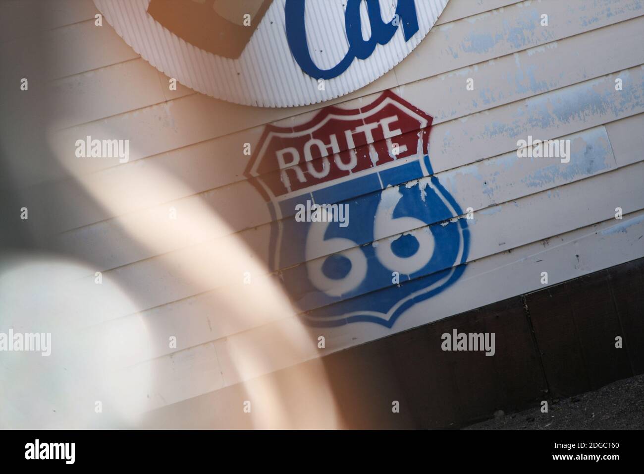 Symbol Route 66 Stock Photo - Alamy