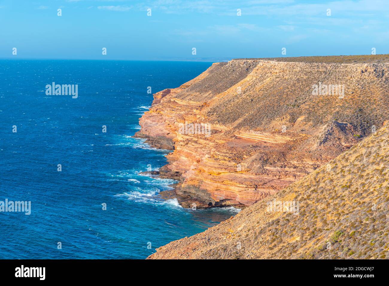 Cliff at Kalbarri national park in Australia Stock Photo - Alamy