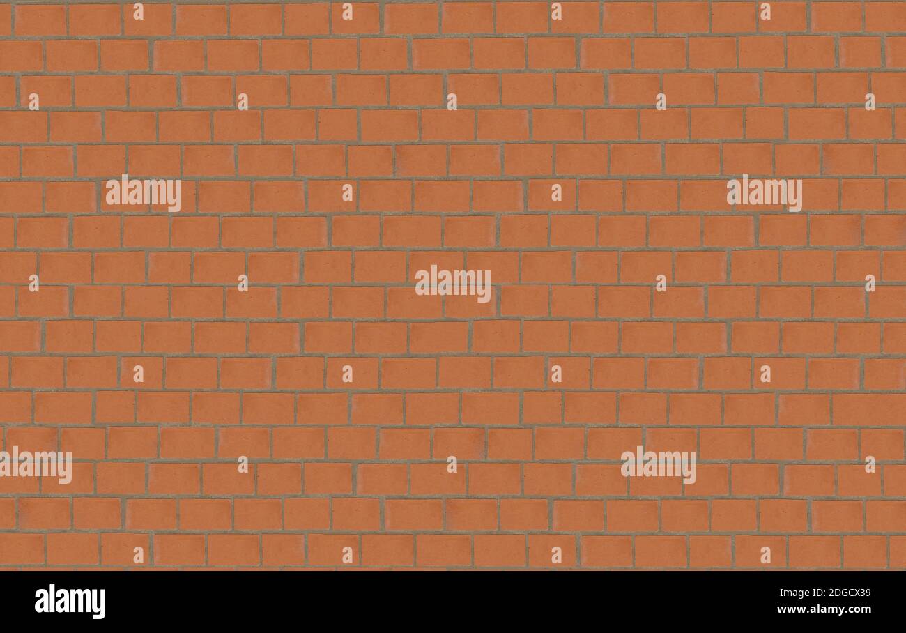 Pattern brick wall of a medium-sized blocks Stock Photo - Alamy