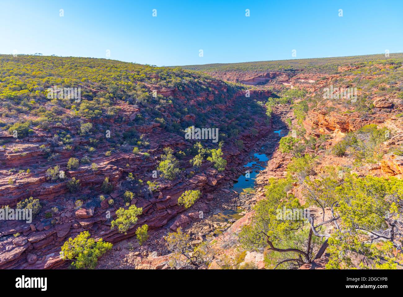 Z bend at Kalbarri national park in Australia Stock Photo - Alamy