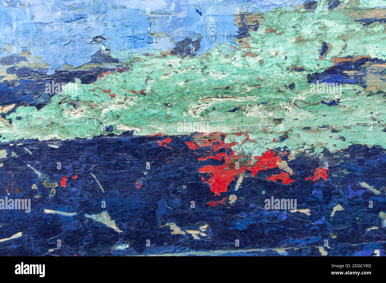 Rustic wood background, texture with weathered layers of paint Stock ...