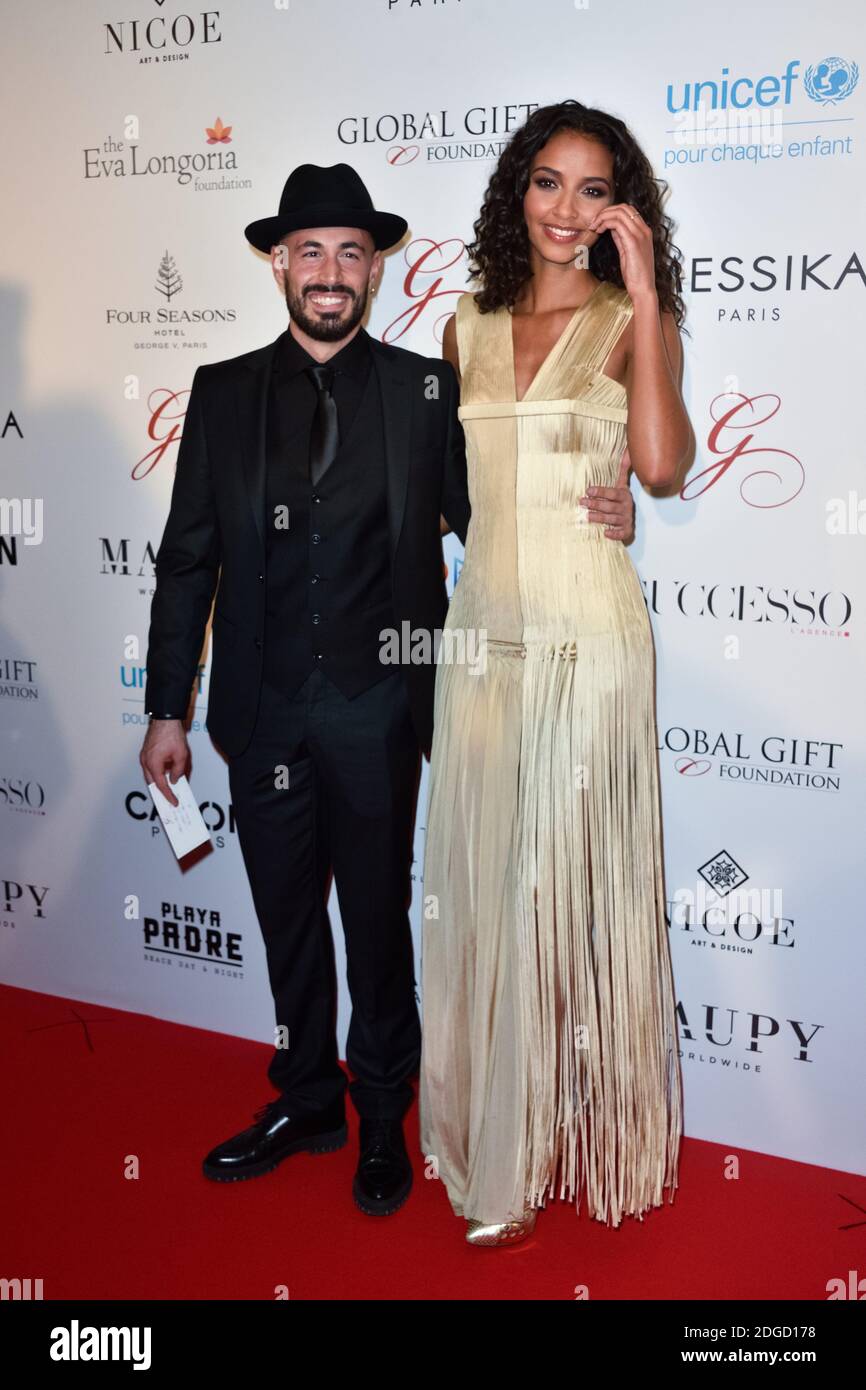 Ugo Ciulla, Flora Coquerel attending the Global Gift, the Eva ...