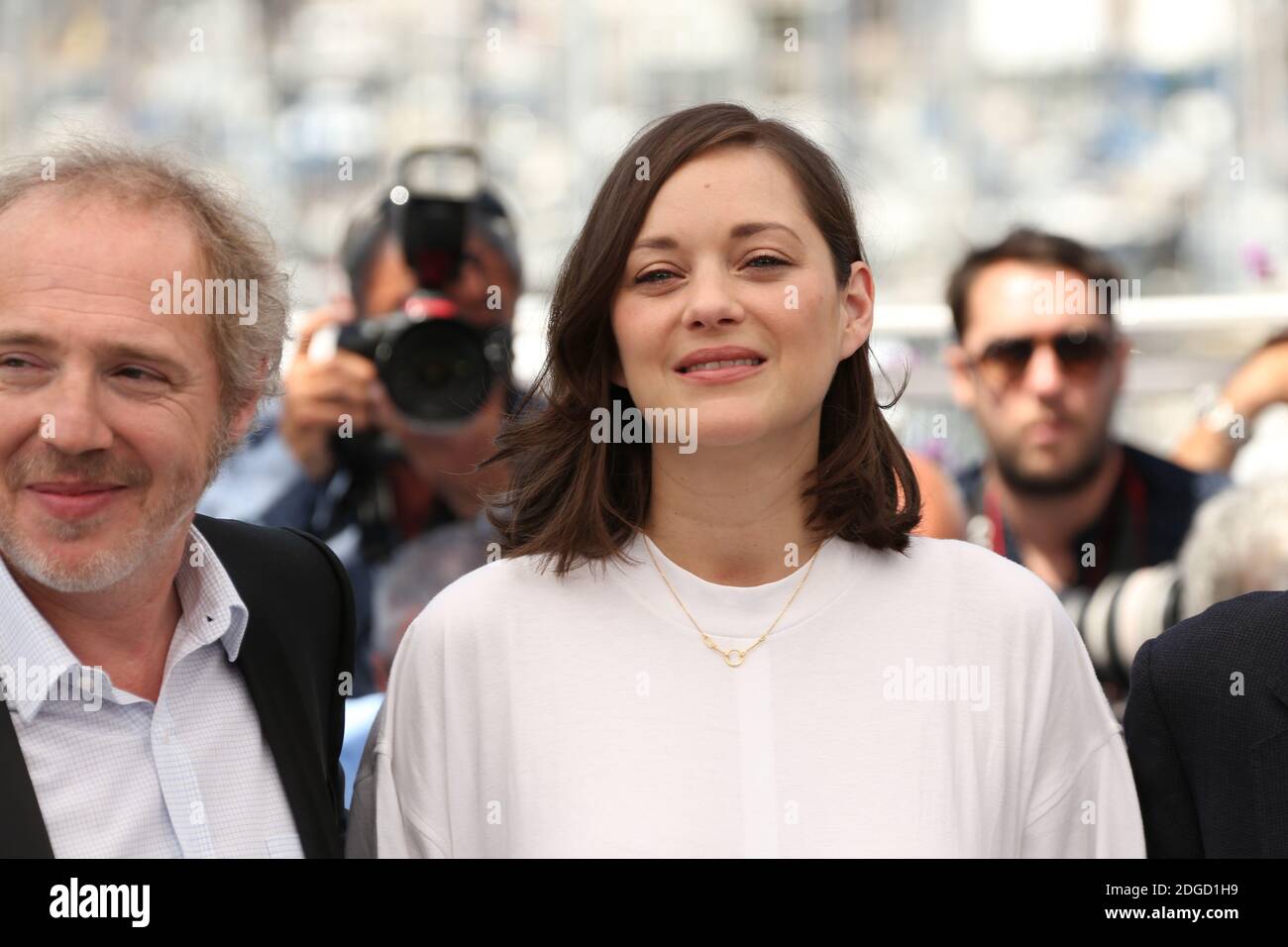 Marion Cotillard posing at Les Fantomes d’Ismael photocall held at the ...