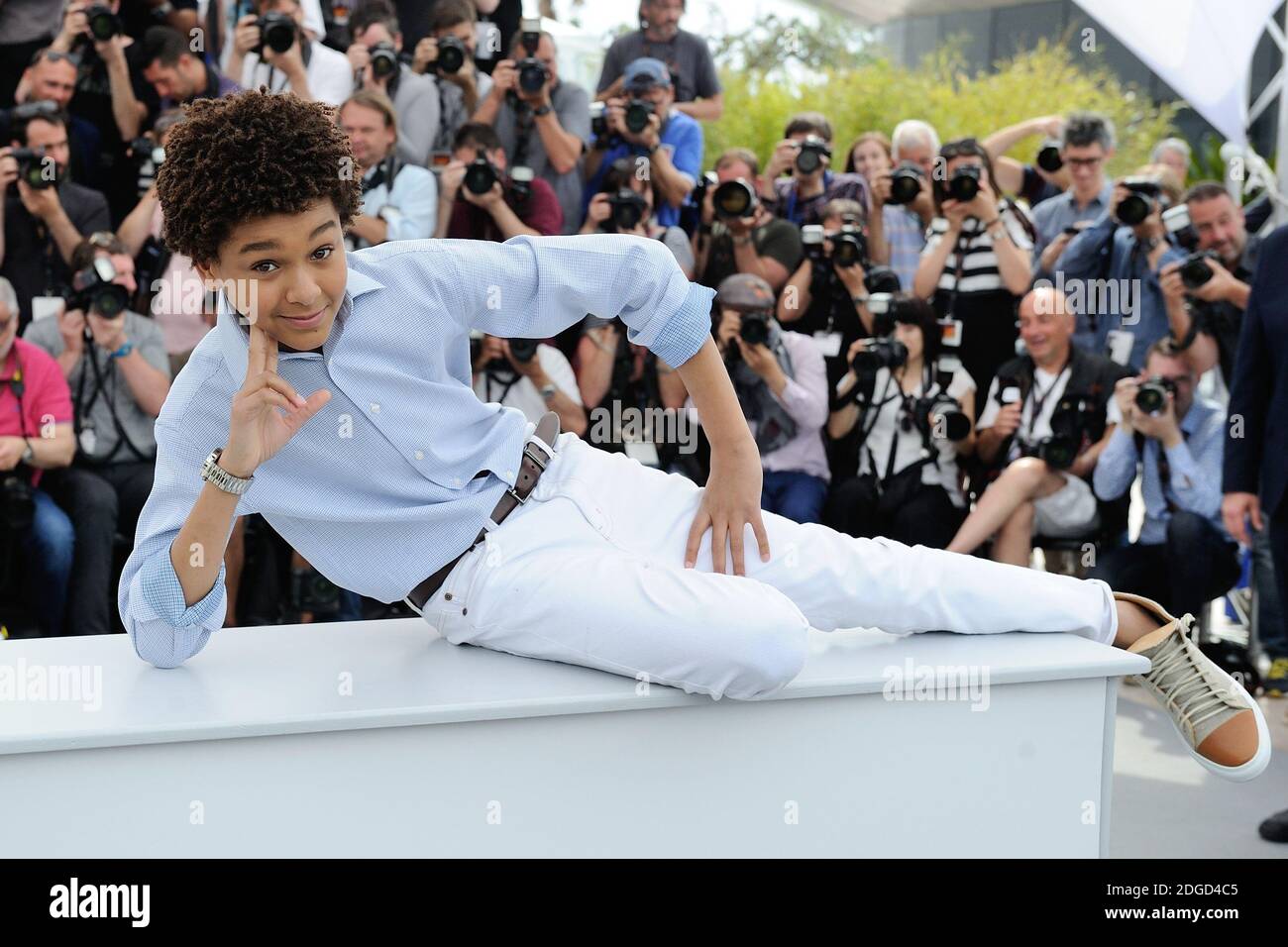 Jaden Michael attending the Wonderstruck photocall as part of the 70th ...